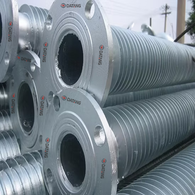 Hot Dipped Galvanized Finned Steel Tube for Greenhouse Air Heating ...