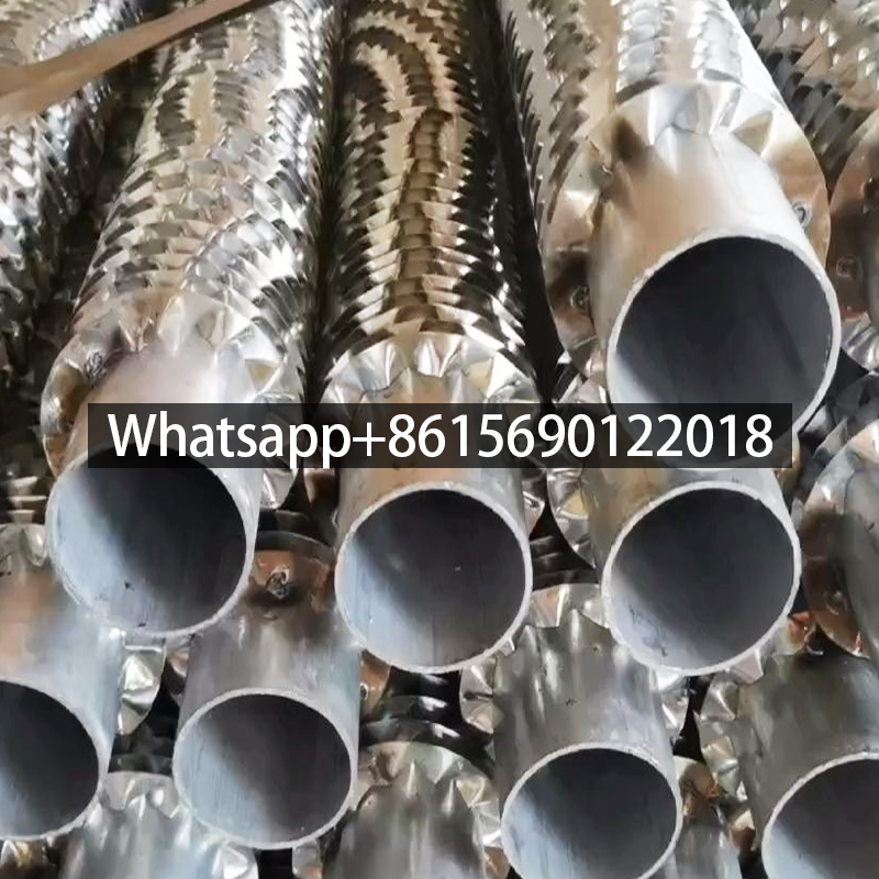 Crimped Fin Tube-Spiral Helical Crimped Finned Tube - DATANG Fin Tube ...