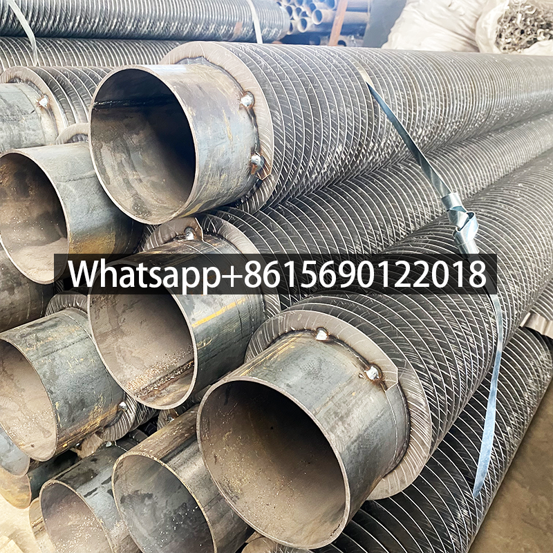 Large Diameter High Frequency Welded Spiral Helical Finned Tubes for ...