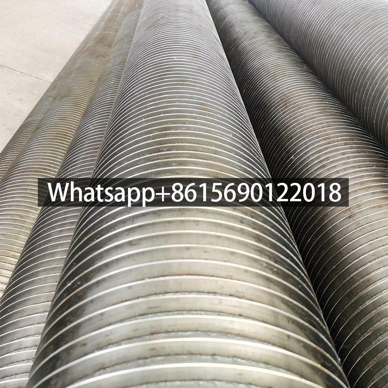 Large Diameter High Frequency Welded Spiral Helical Finned Tubes for ...