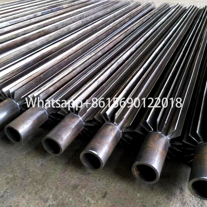 Longitudinal Finned Tubes for Heat Exchangers | Brown Fin Tube - DATANG ...